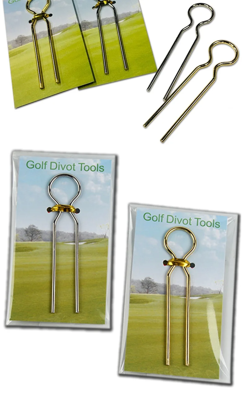 Custom Golf Divot Tool Blank Golf Pitchfork Creative Metal Green Fork ...