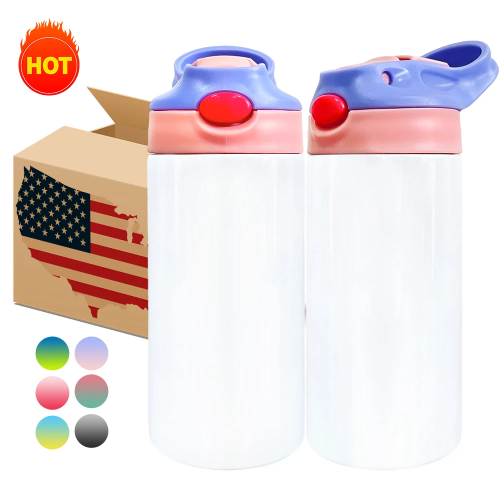 Us Warehouse Outdoor 350ml 12oz White Vacuum Insulated Double Wall ...