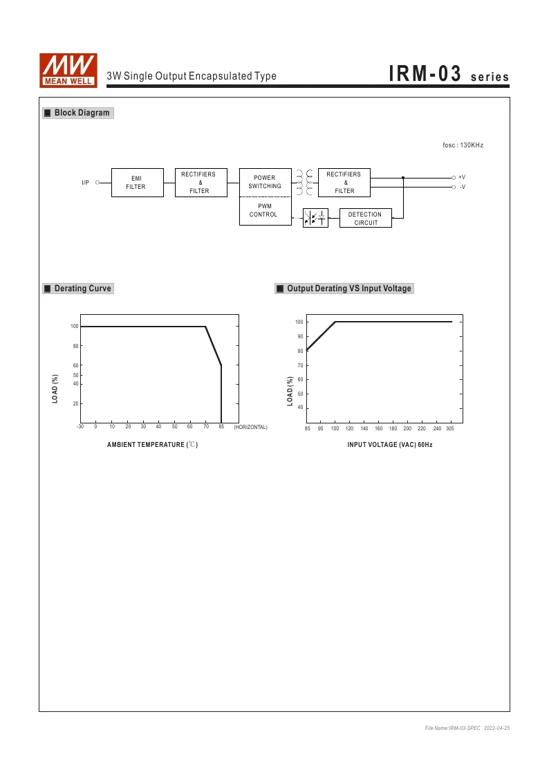 平均井irm-03-3.3 3.3v工业电源开关 - Buy 3.3v电源,Mean Well,Irm-03-3.3 Product on ...