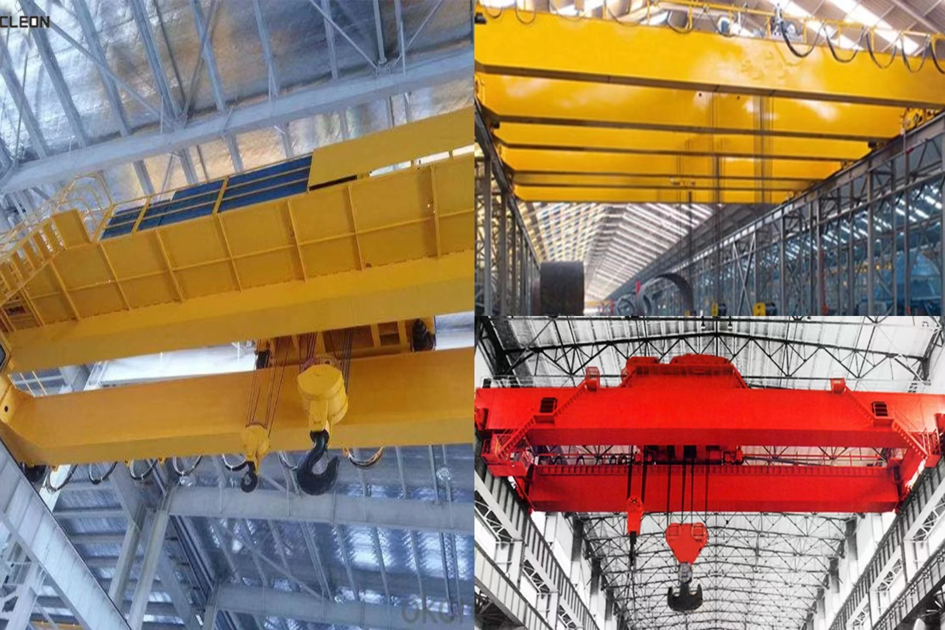 Qb Double Beam Explosion-proof Overhead Crane With Hook Lifting ...