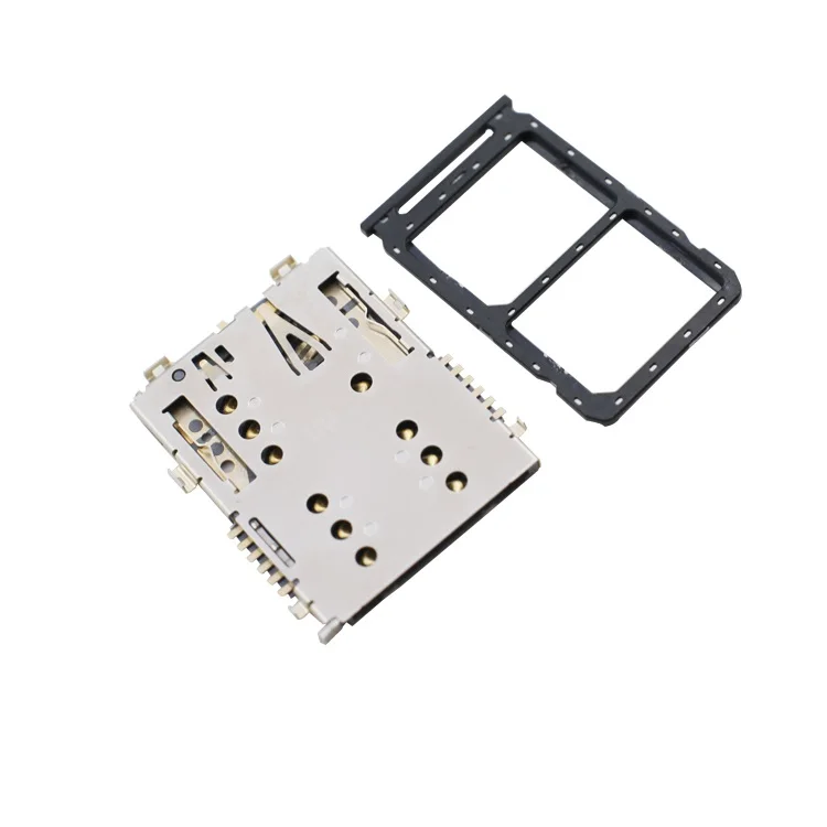 dual nano sim card connectors with tray replacement parts dual sim card ...