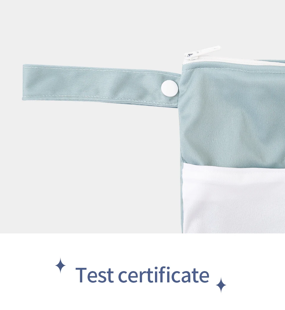 Coola Peach Wet And Dry Separation Baby Diaper Wet Bag Waterproof Multi ...