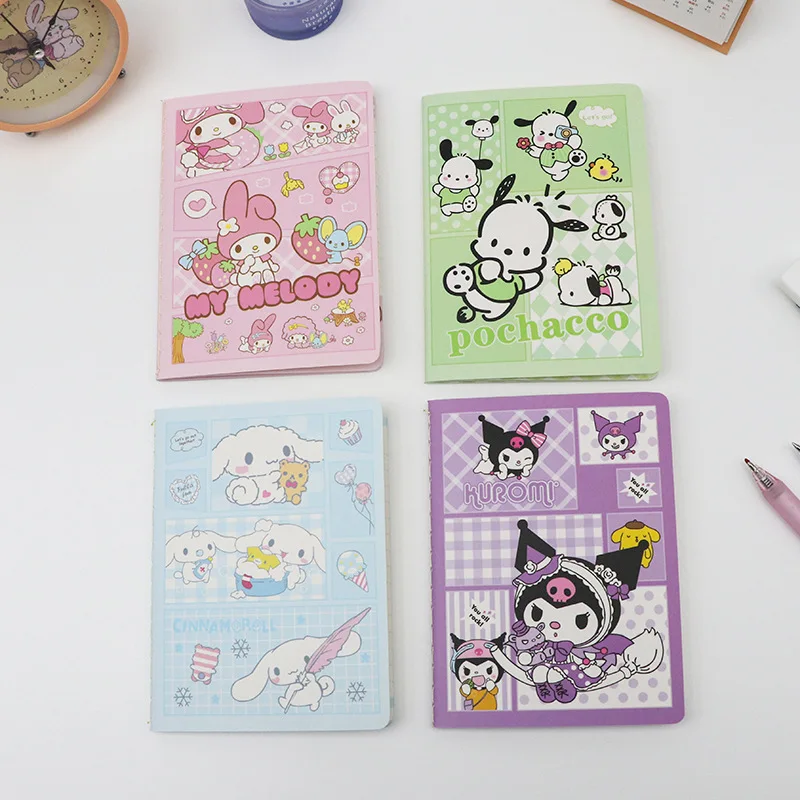 San-rio Kuromi Mymelody Cinnamoroll Pochacco Notebook San-rio Kuromi ...