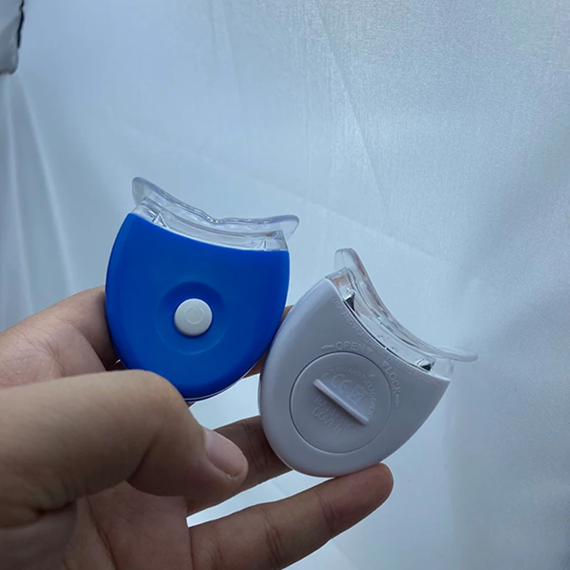 Blue Mini LED Teeth Whitening Light Cold Teeth Bleaching Device for ...