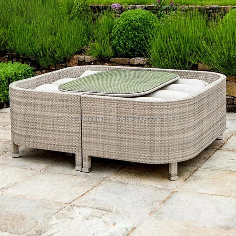 Modern Leisure Garden Patio Balcony Outdoor Furniture Sets Rattan Round ...