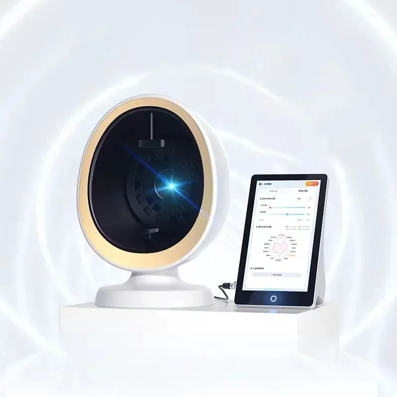 2023 Max Ai Smart 3d Skin Detector 8 Spectrum Digital Deep Facial Skin ...