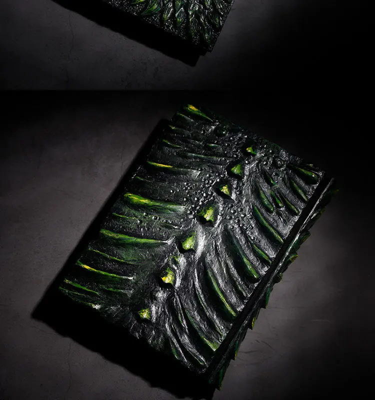 New A5 Size Dragon Resin Writing Journal Notebook Creative Handmade the ...