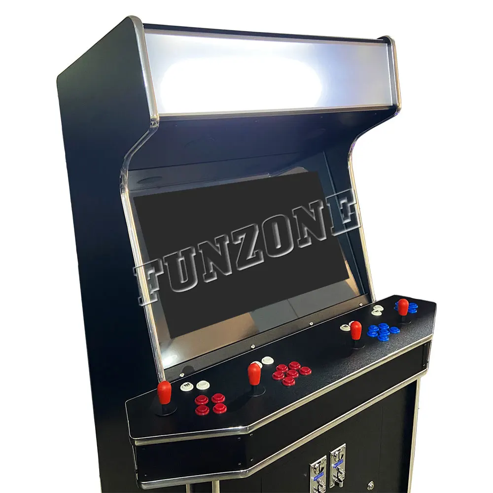 4P Upright Arcade Console 32 Inch LCD with 5000+ Classic Game Arcades a ...