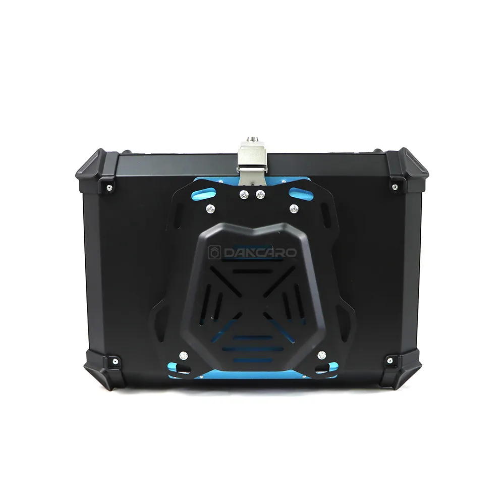 55L Motorcycle Top Box - Durable Aluminum Alloy Storage