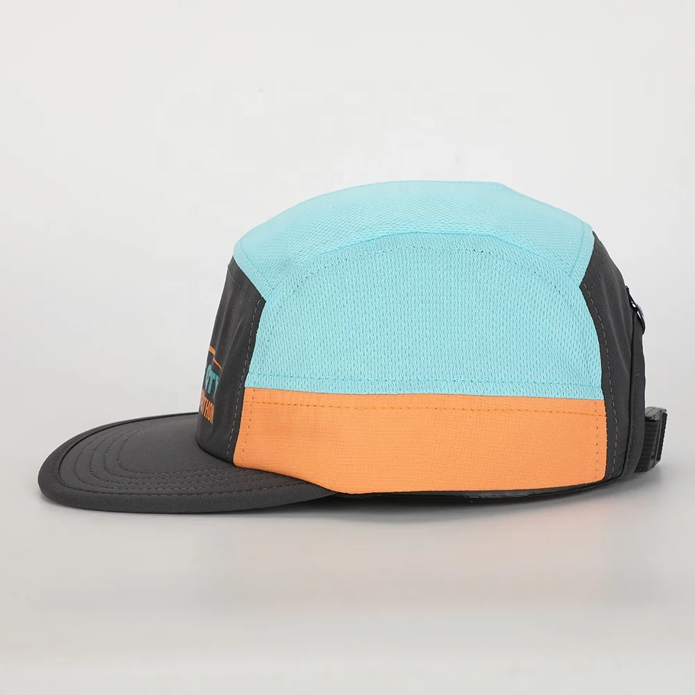 Wholesale High Quality Lightweight Camping Cap Prigting Logo All Over 5 ...