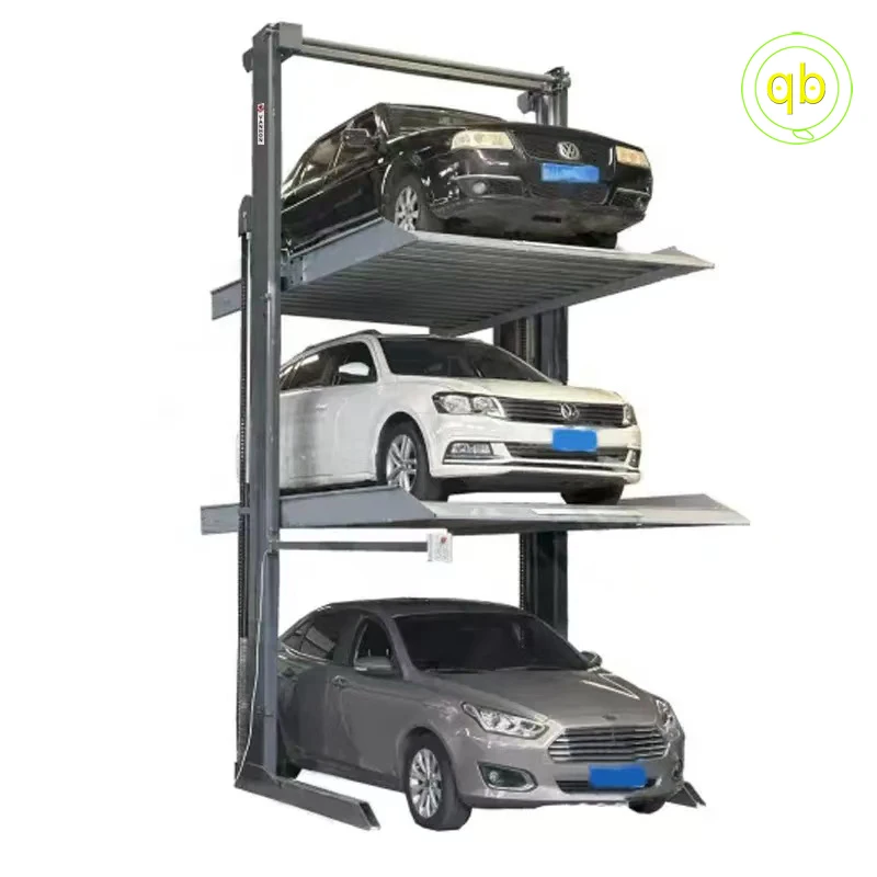 Triple Stacker Car Parking Lift 2 Post Design for Efficient Parking ...