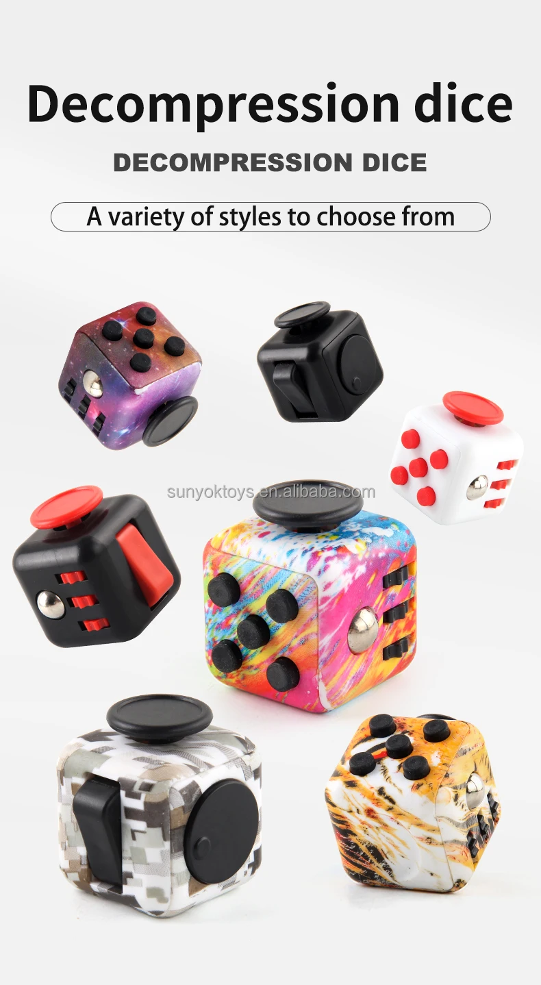 High Quality Fidget Toys - Anti Stress & Fun Fidget Cubes