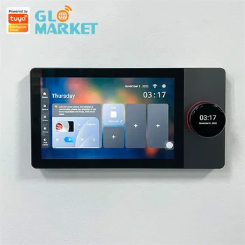 Glomarket Tuya Wifi Smart 7 Inch Control Panel Multi-function Ble Music Wall Touch Screen Zigbee ...