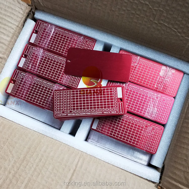 Custom Uv Printing Aluminium Metal Asset Barcode Label Stainless Steel ...