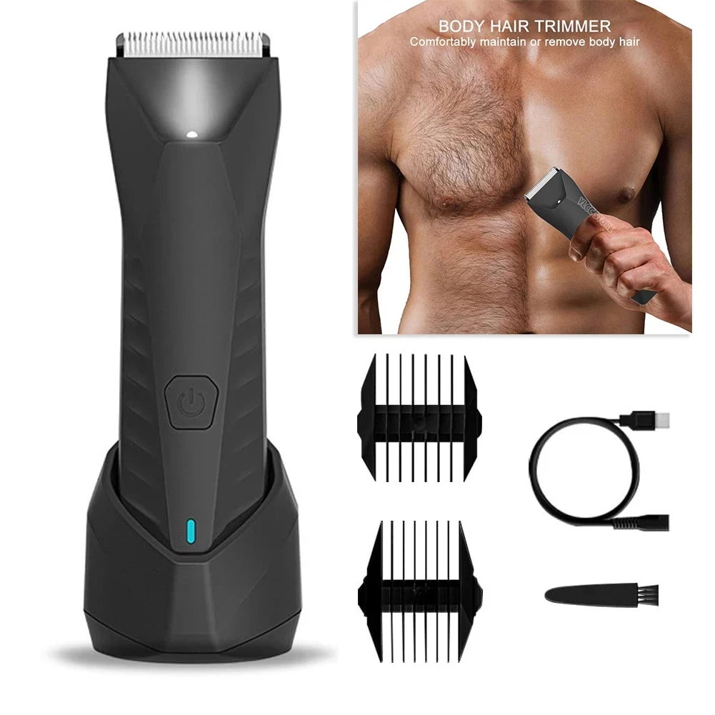 Wanshe Electric Body Trimmer - IPX7 Waterproof Hair Remover