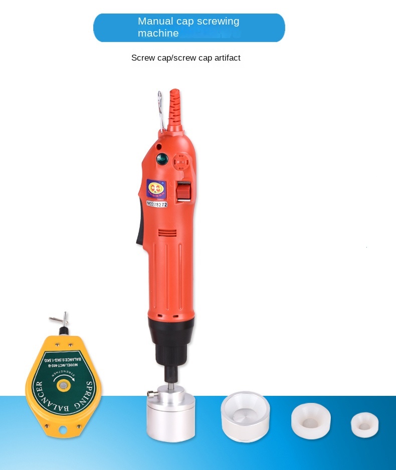 Small Portable Pet Bottle Capper Machine - High Productivity