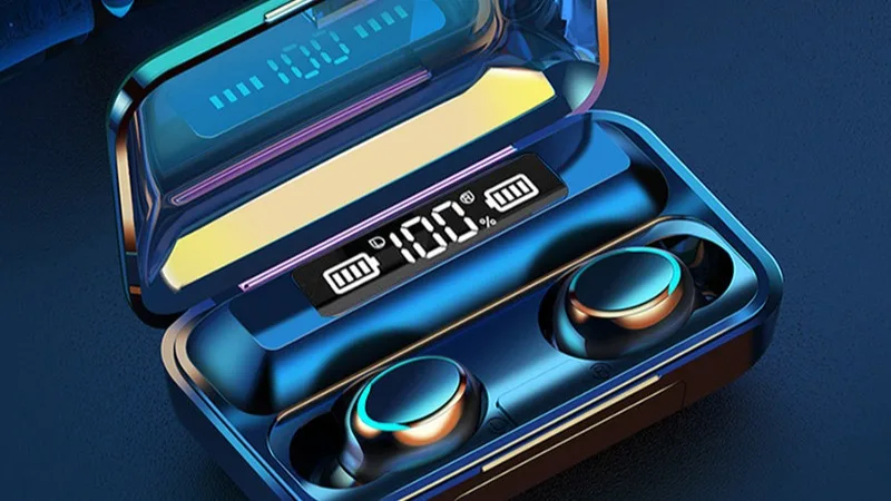 Factory Original F9 Tws Wireless Earphone Hifi Stereo In Ear Headphone ...