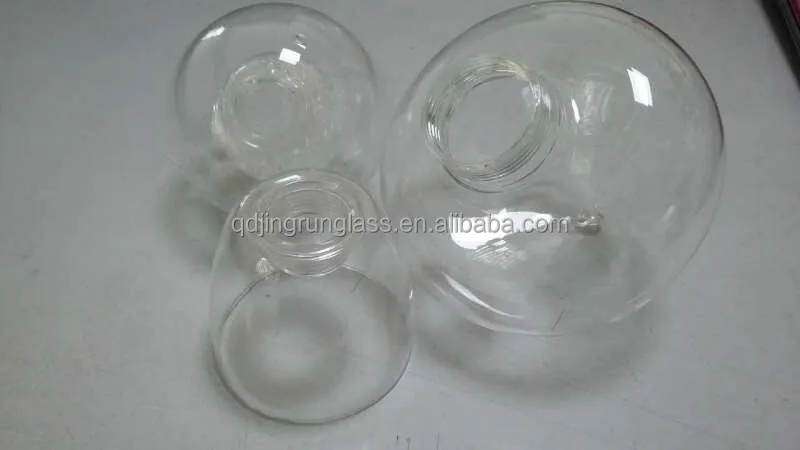 Professional Manufacture High Boron Glass Lamp Shade Round Bulb And ...