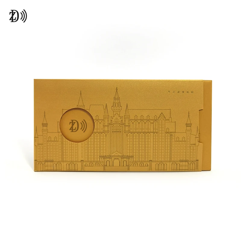Factory Custom PVC Gift Card Packing Printed Coated Paper Gift Card ...