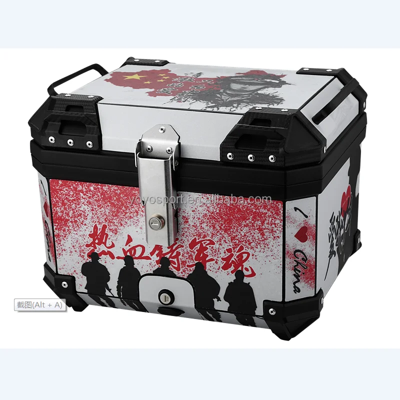 Low Price High Quality 45l 57L Type Motorcycle Tail Box Convenient ...