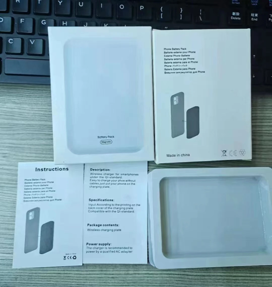 Super Mini 10000mah Power Bank White Original Packaging With Logo ...