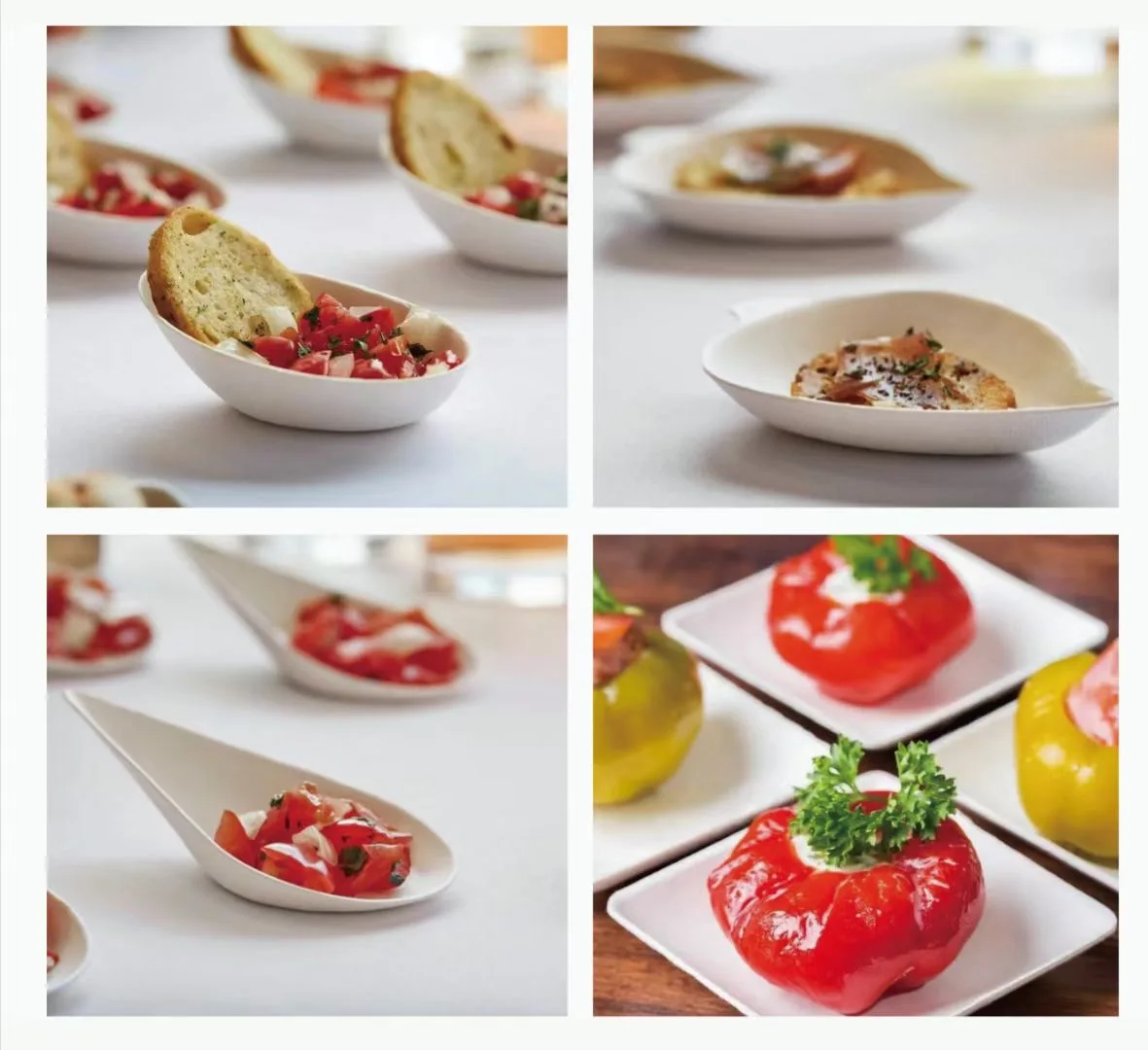 2 Oz Sugarcane Pulp Sauce Dish Biodegradable White And Natural ...