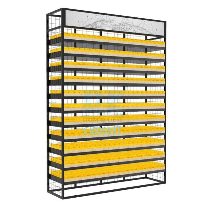 Cigarette Display Cabinet Supermarket Cigarette Rack Display Tobacco ...