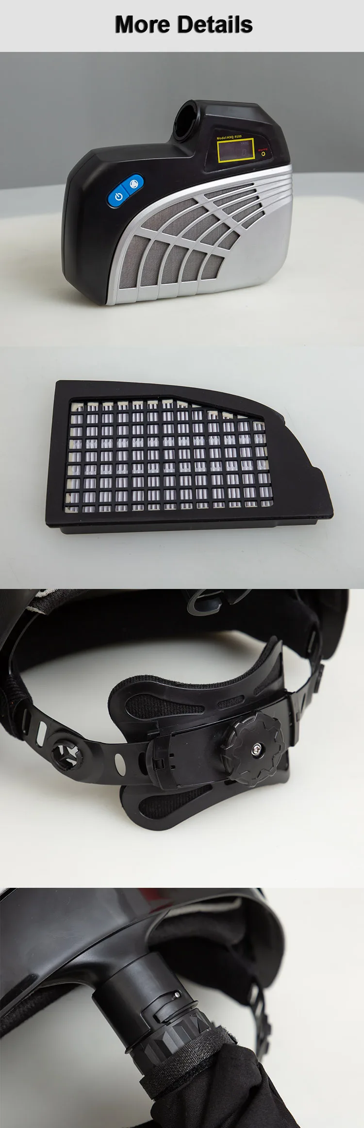 Rhk 2024 Air Fed Solar Powered Auto Darkening Air Purifying Papr ...