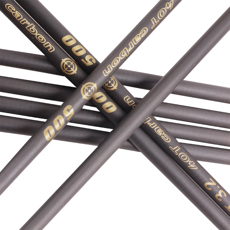Archery Carbon Arrow Shafts 3.2mm Hunting Target Compound Bow Outdoor ...
