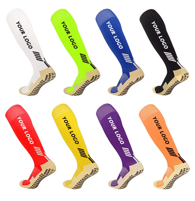 Uron Custom Logo Design Compression Football Socks