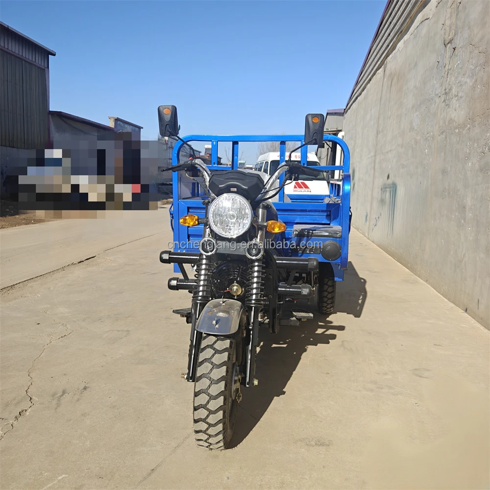 200cc Hybrid Three Wheeler Tricycle Loader Open Body Motorized 3-Wheel ...