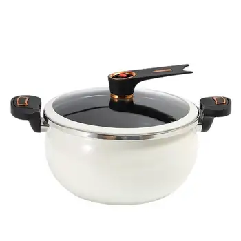 28cm New Enamel Cookware Set Cast Iron Cookware Smart Micro Pressure ...