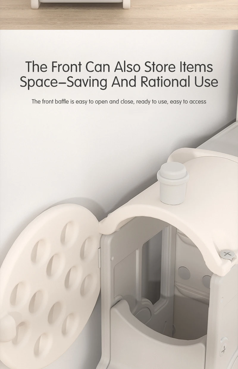 Revolving Solid Wood Bookcase Wooden Rotating Bookshelf Baby School ...