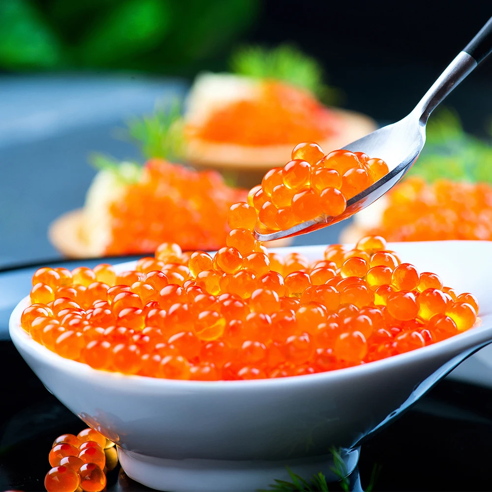 Alibaba.com: Frozen Masago and Tobikko in Orange, Green, Black, Yellow ...