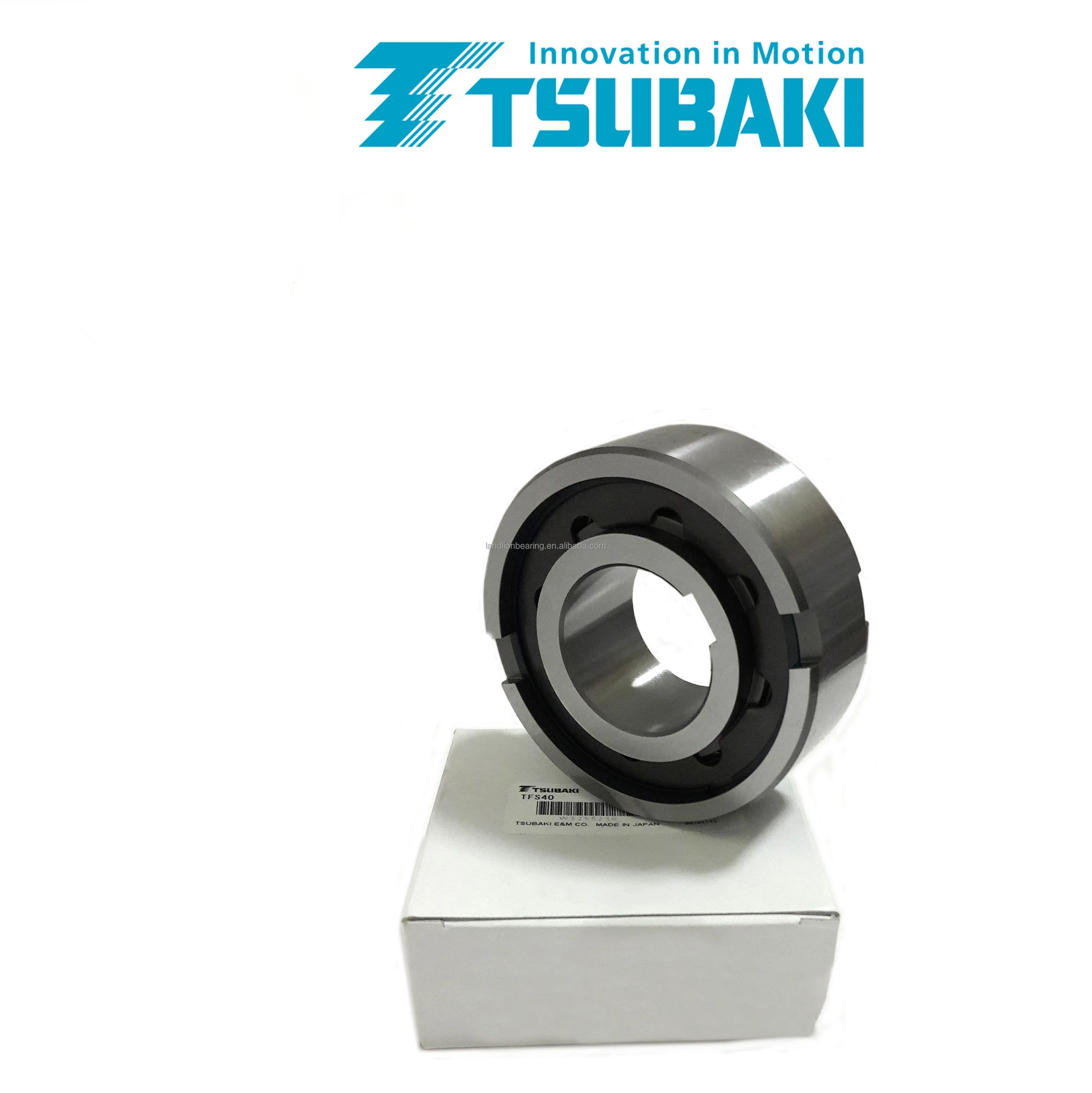 TSUBAKI TFS40 One Way Cam Clutch Bearing - High Speed & Long Life