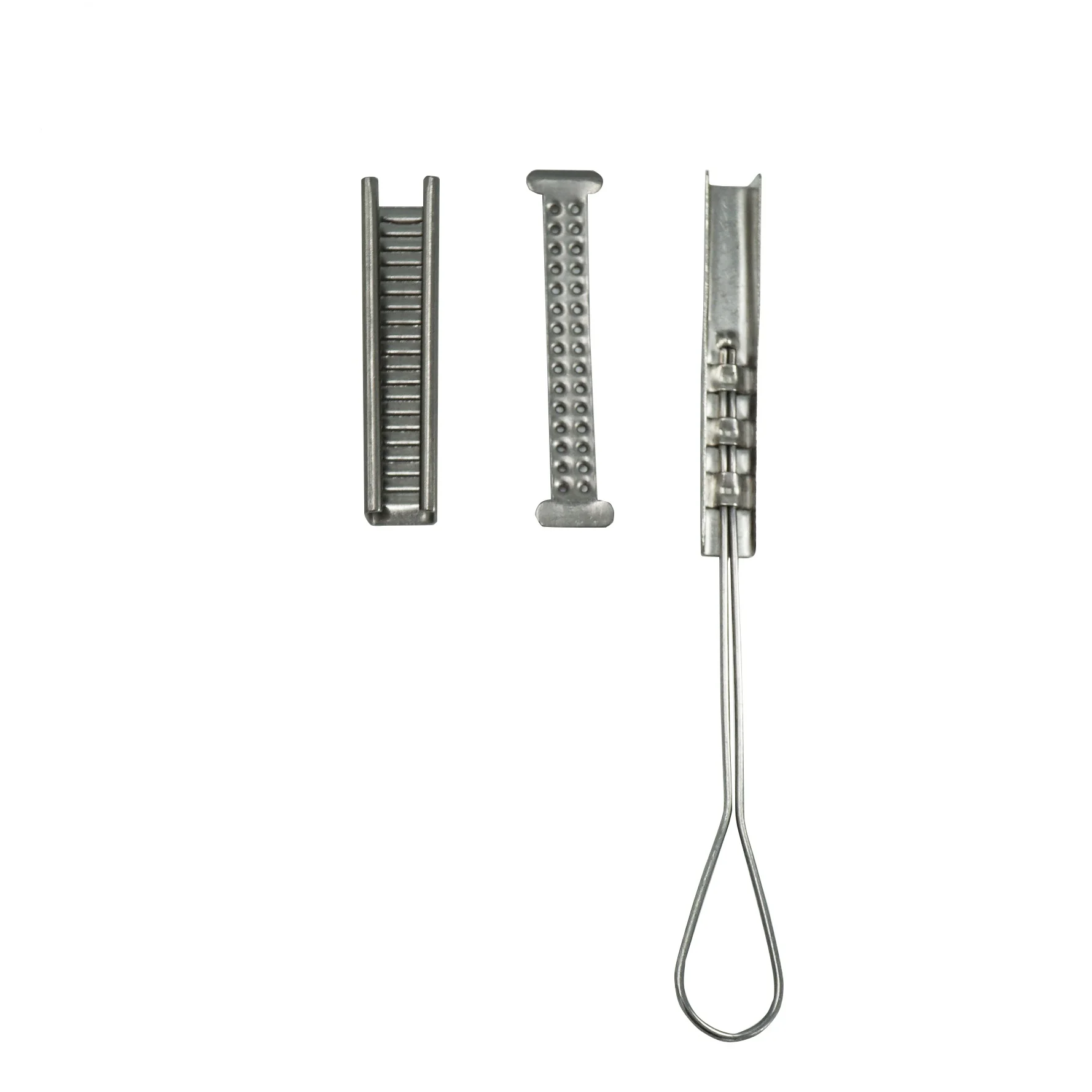 Secure Fiber Optic Drop Cables with Stainless Steel Clamps