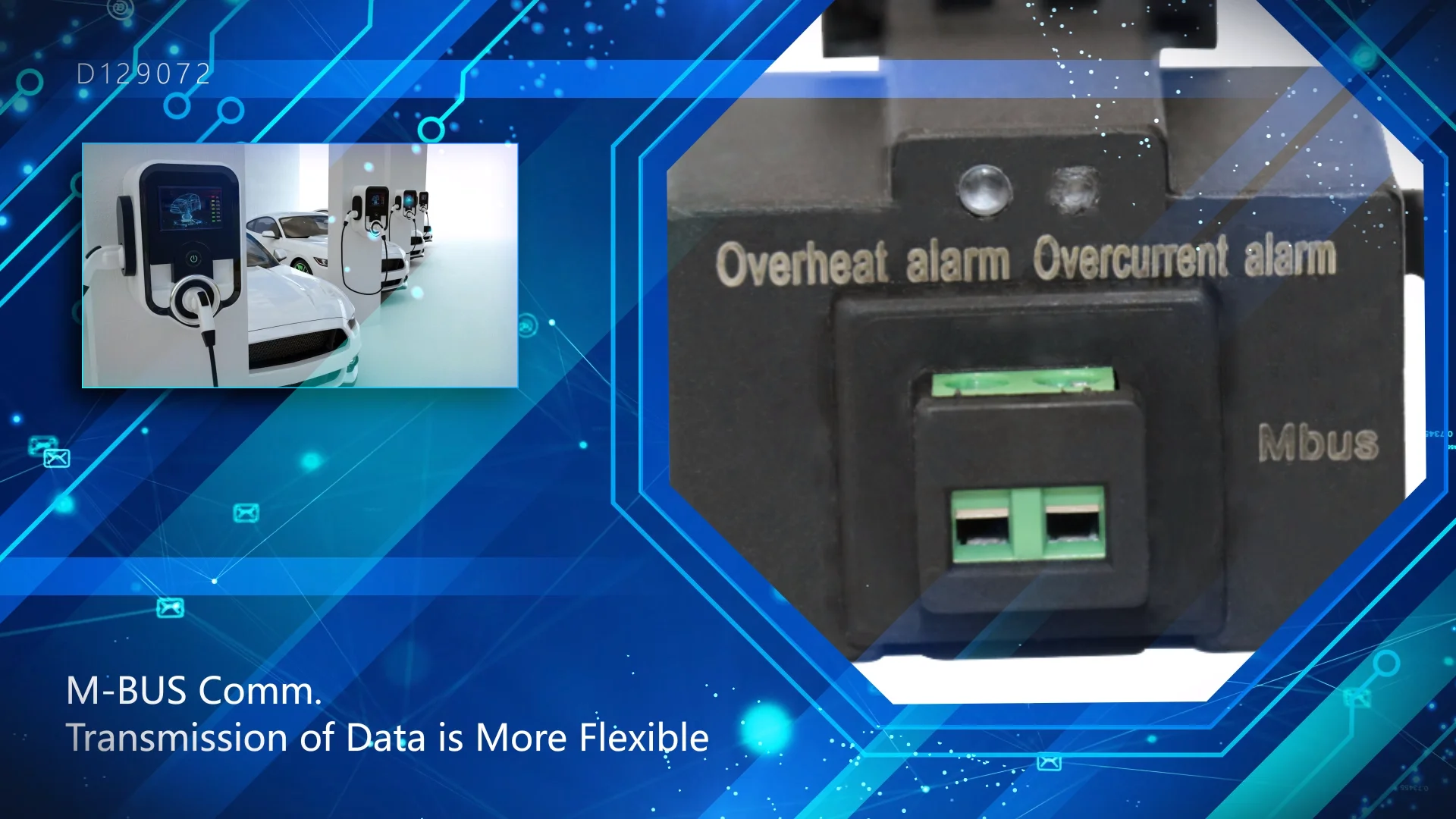 Over-current Alarm M-bus Ct 100a Split Core Ac Current Sensor For ...