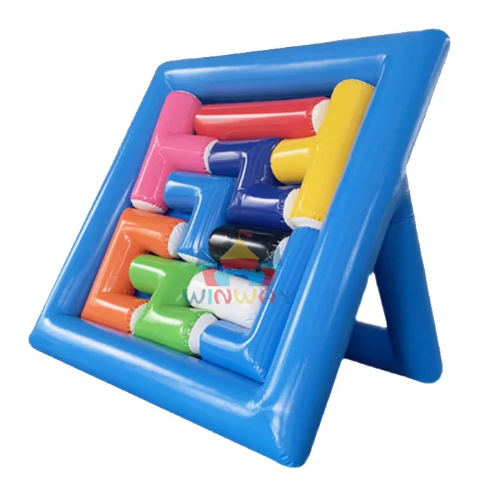 Popular Big Block Puzzle Inflatable Jigsaw Puzzles Game Team Building ...