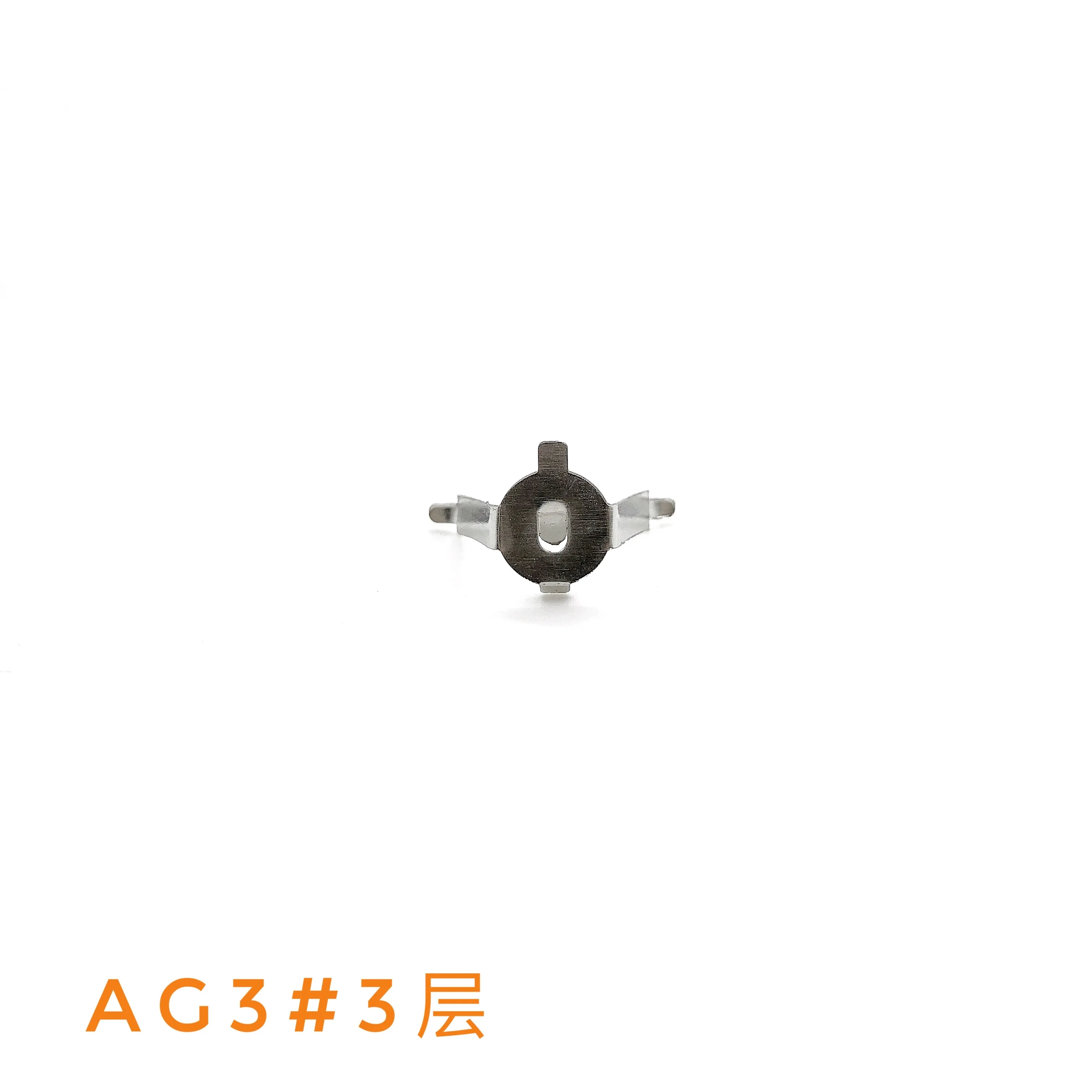 Crown C 3 Layer Battery Holder Ag3 Lr41 Rohs Nickel Plated Phosphor ...