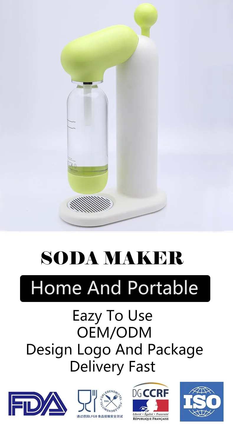 Factory Quality 700ml Co2 Soda Machine Soda And Sparking Water Makers Soda Water Machine - Buy ...