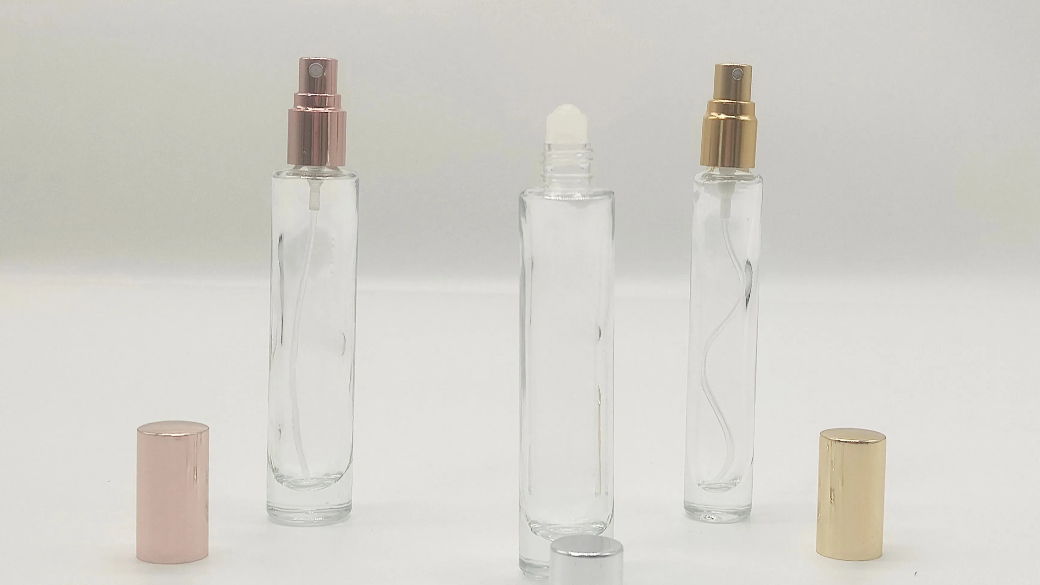 Homay Packaging High Quality 10ml Transparent Cylindrical Glass Perfume Bottle - Buy 10ml ...