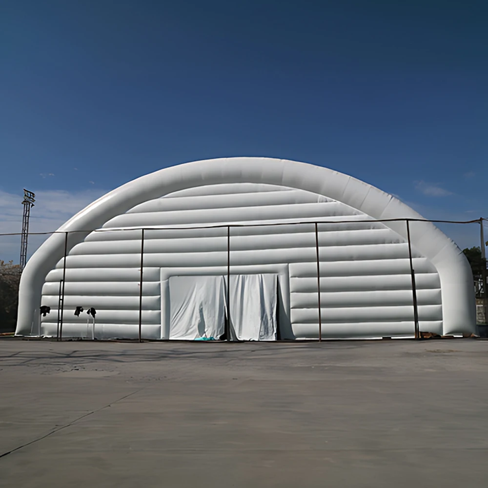 Commercial Giant Big White Arch Tunnel Portable Led Disco Light Night ...