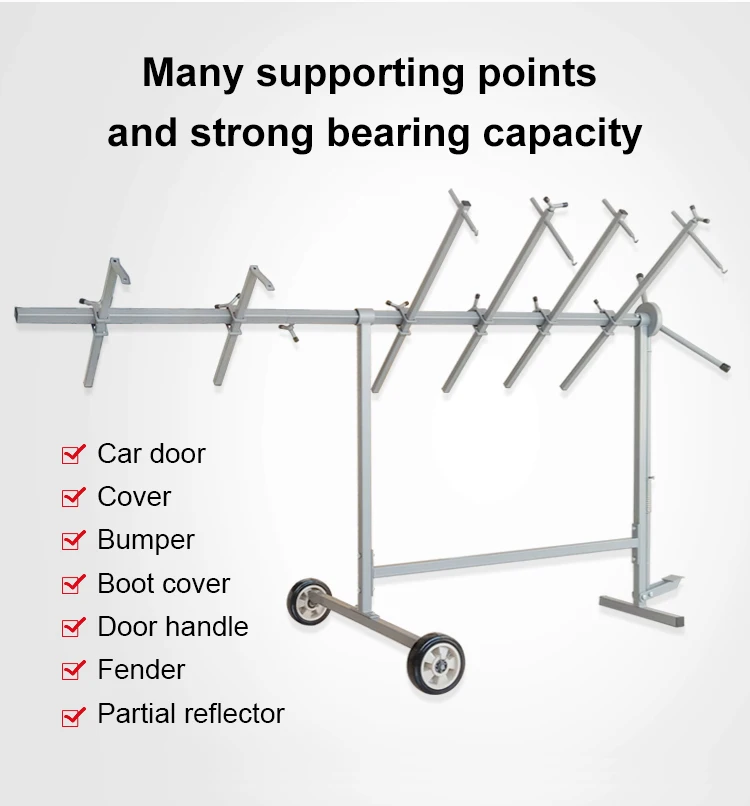 Manufacturer Rotating Automotive Body Shop Paint Spray Stand For ...