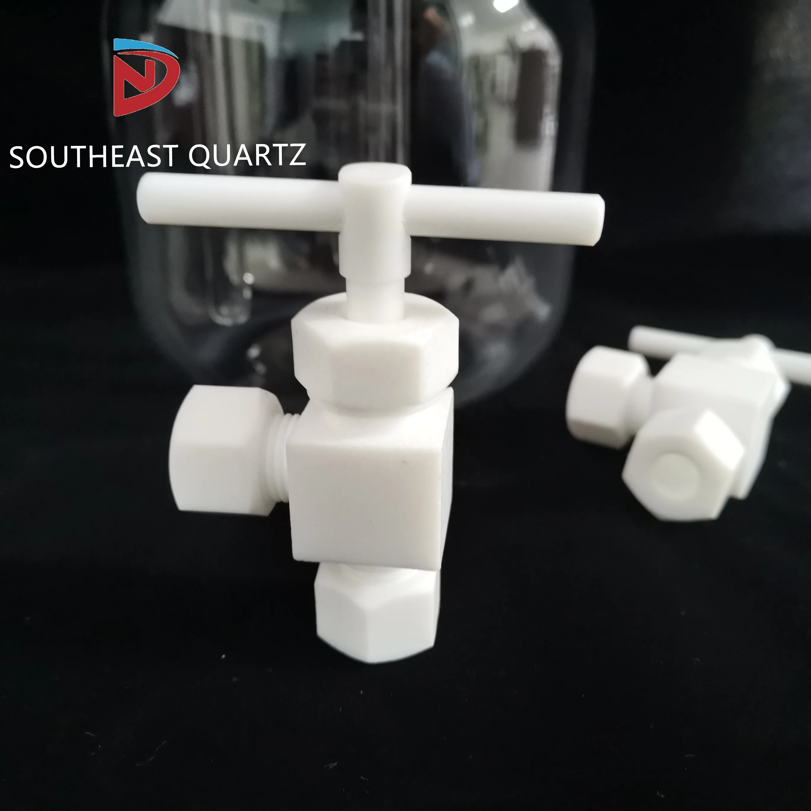 Quartz Liquid Bottle Tube Bubbler for Pocl3 Cetrotherm System