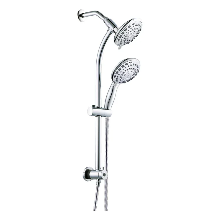Hot Sale Wall Mounted Hand Shower Set Stainless Steel Slide Bar With 5 ...