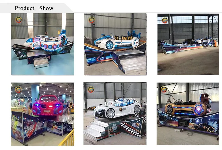 Portable Fairground Rides Spinning Sliding Car Space Mini Flying Car ...