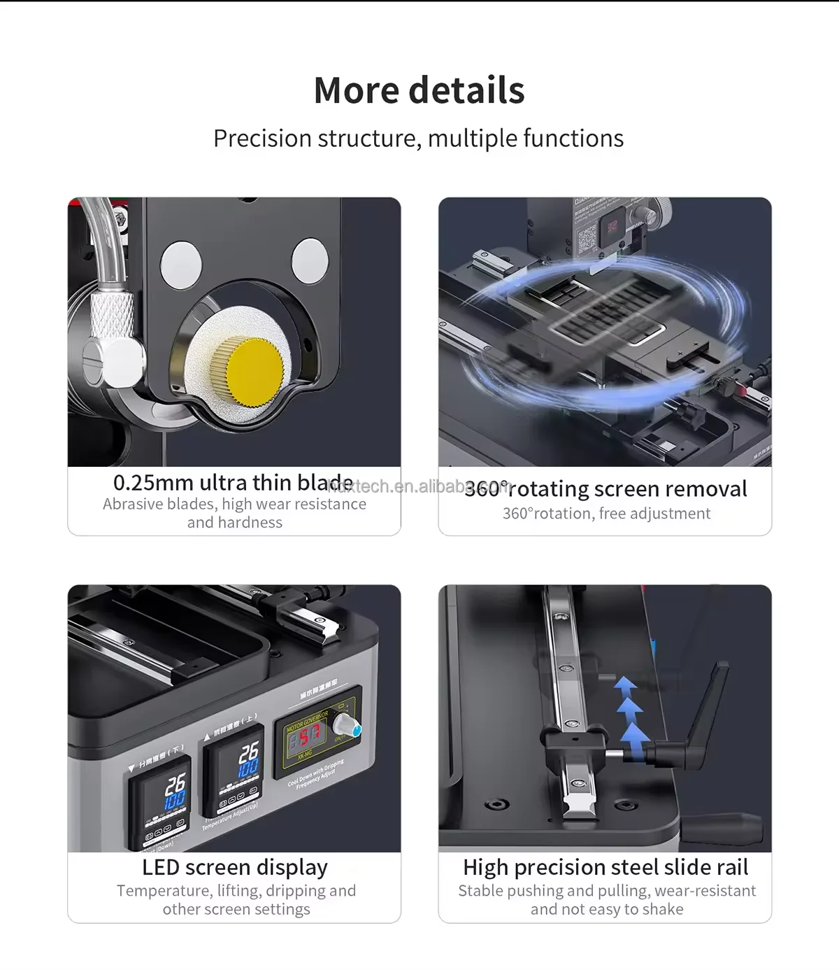 Qianli Starship Phone Lcd Touch Screen Cutting Machine Lcd Oled Screen ...