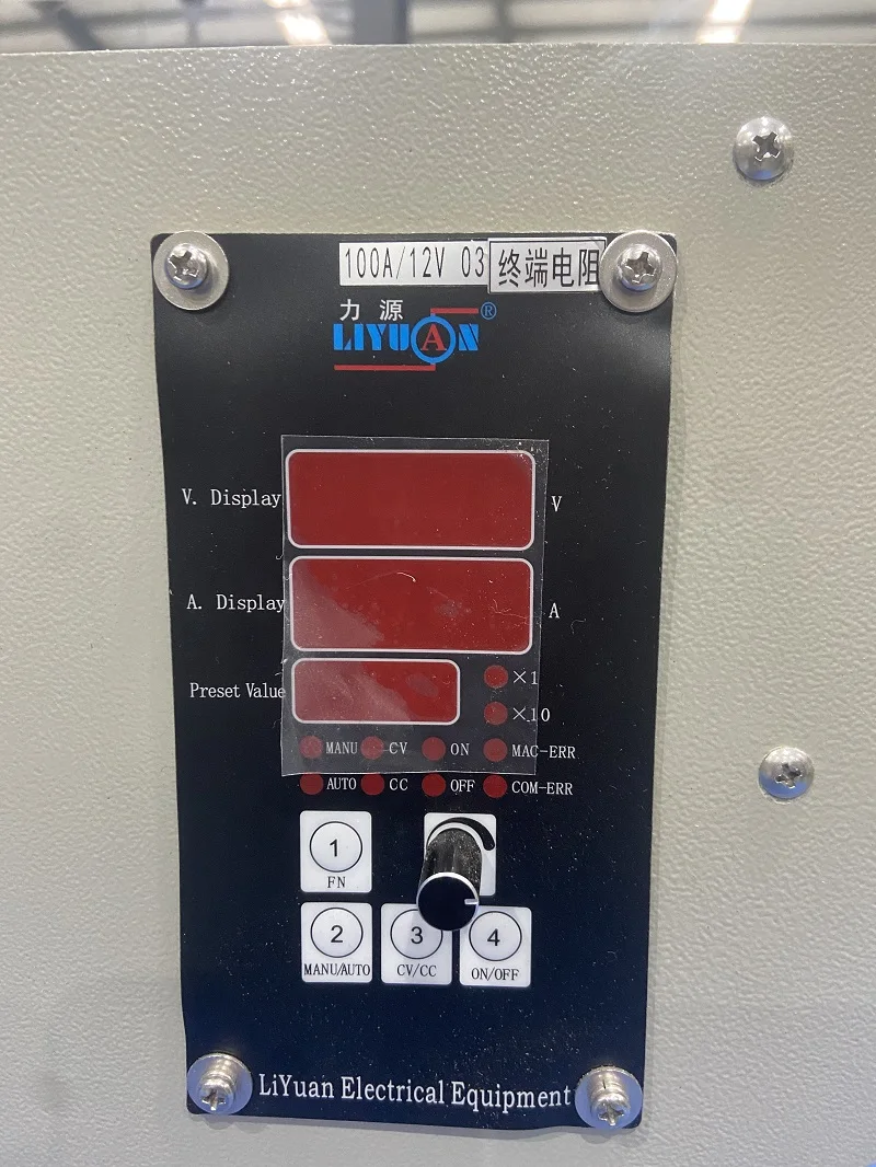 Igbt Based Rectifier 12v 100a Copper Electroplating Rectifier Machine ...