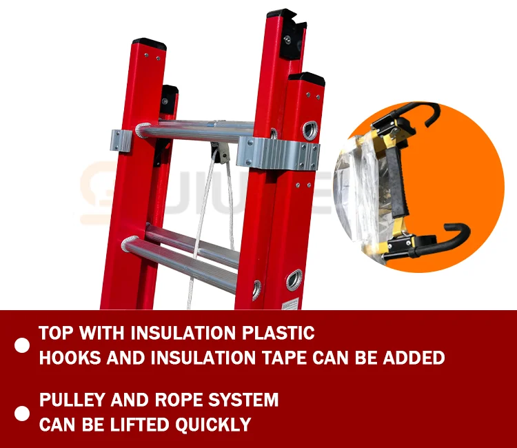 Frp Ladder Insulation Fiberglass Extension Ladder Fiberglass Ladder ...
