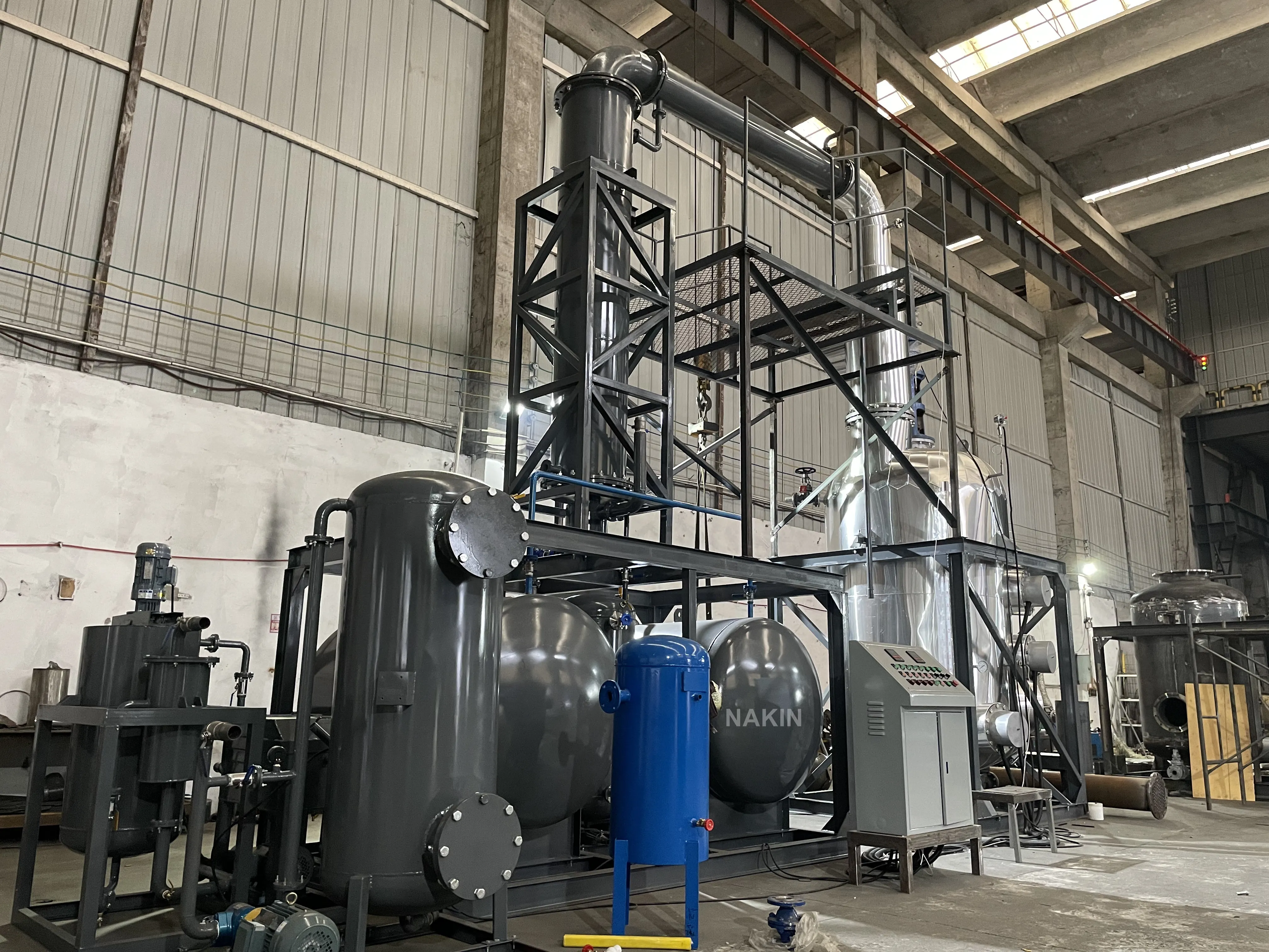 Waste Motor Oil to Diesel Distillation Machine - Eco-Friendly Used ...